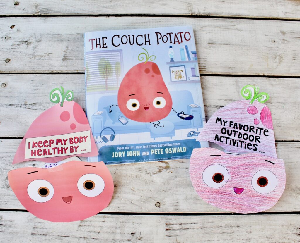 MaiStoryBook: The Couch Potato + *How to Be a Healthy Potato* Craft ...