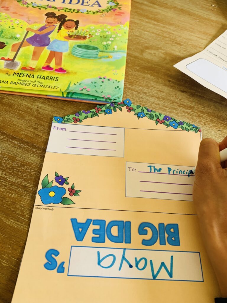 MaiStoryBook: Kamala and Maya’s Big Idea + *My Big Idea* Letter ...