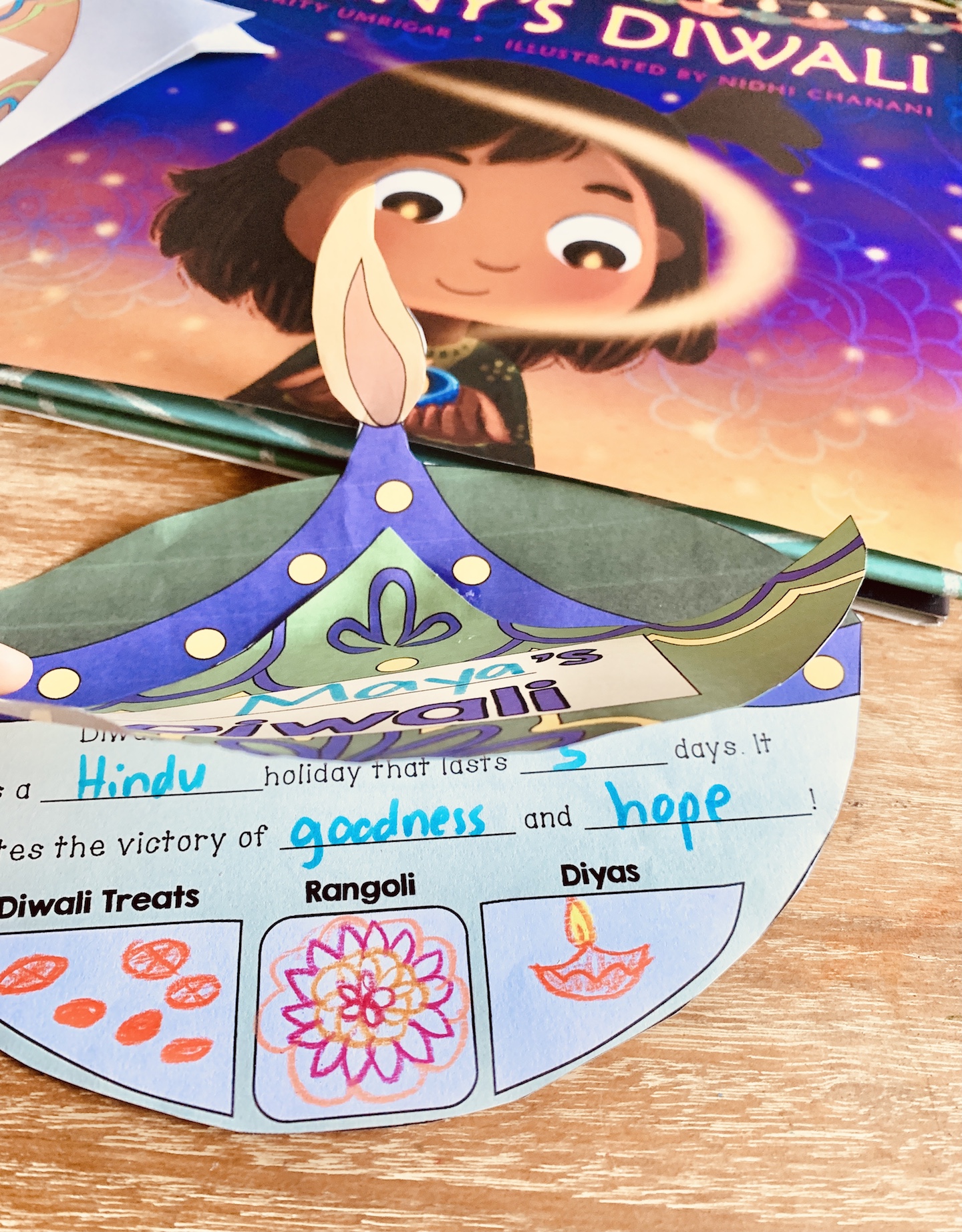 MaiStoryBook: Binny’s Diwali + *My Diwali Diya* Craft – MaiStoryBook