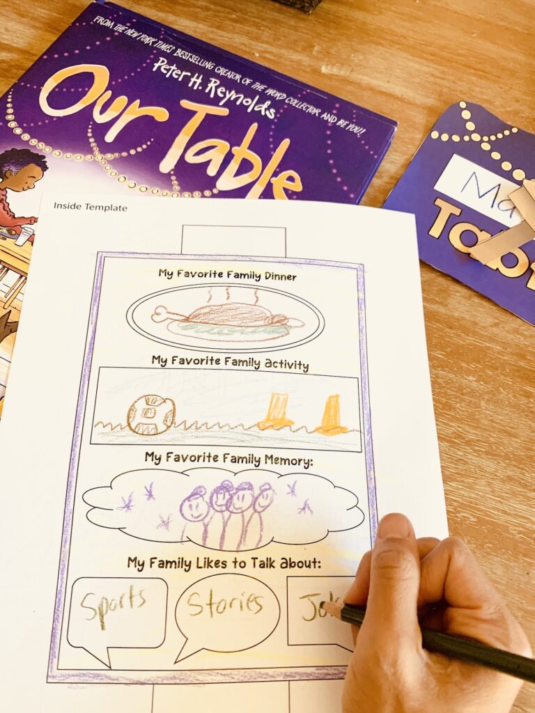 MaiStoryBook: Our Table + *My Family Table* Craft – MaiStoryBook