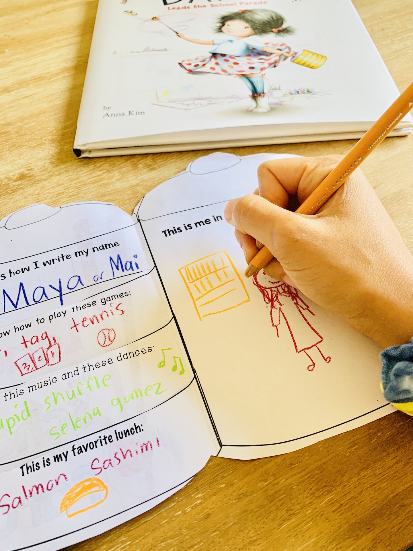 MaiStoryBook: Danbi Leads the School Parade + *All-About-Me* Bento Box ...